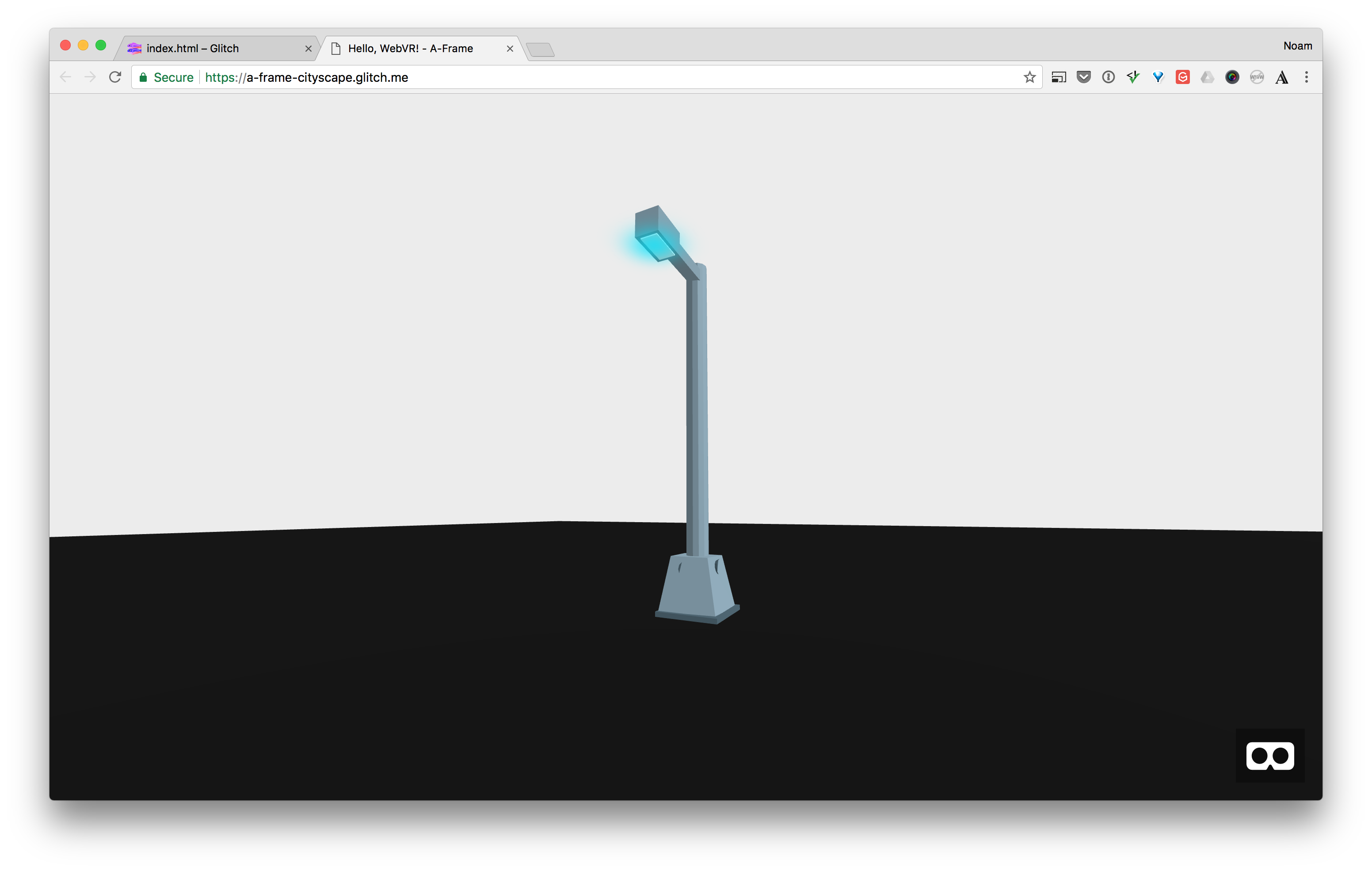 How to Create Moods in WebVR with A-Frame and Sketch - Ottifox